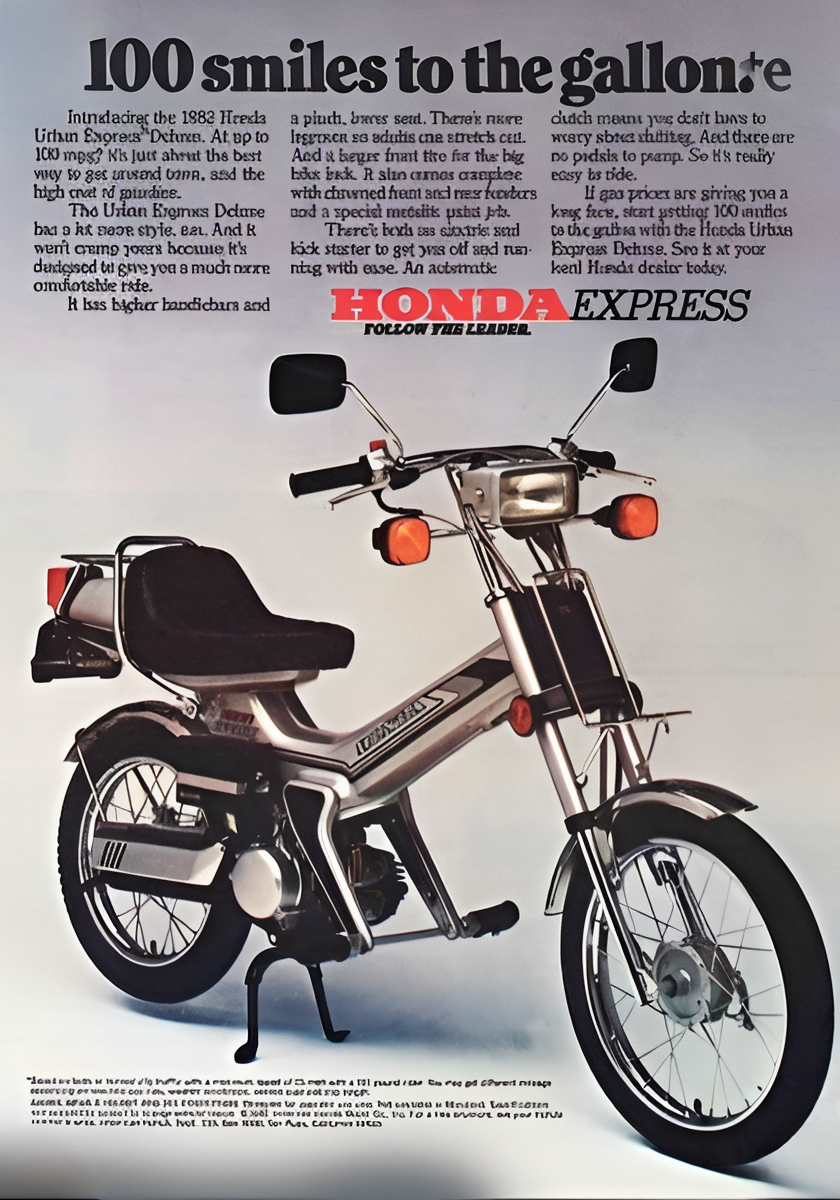 Honda's Urban Legend: The 1982 NU50 Express Story - Mopeds.com